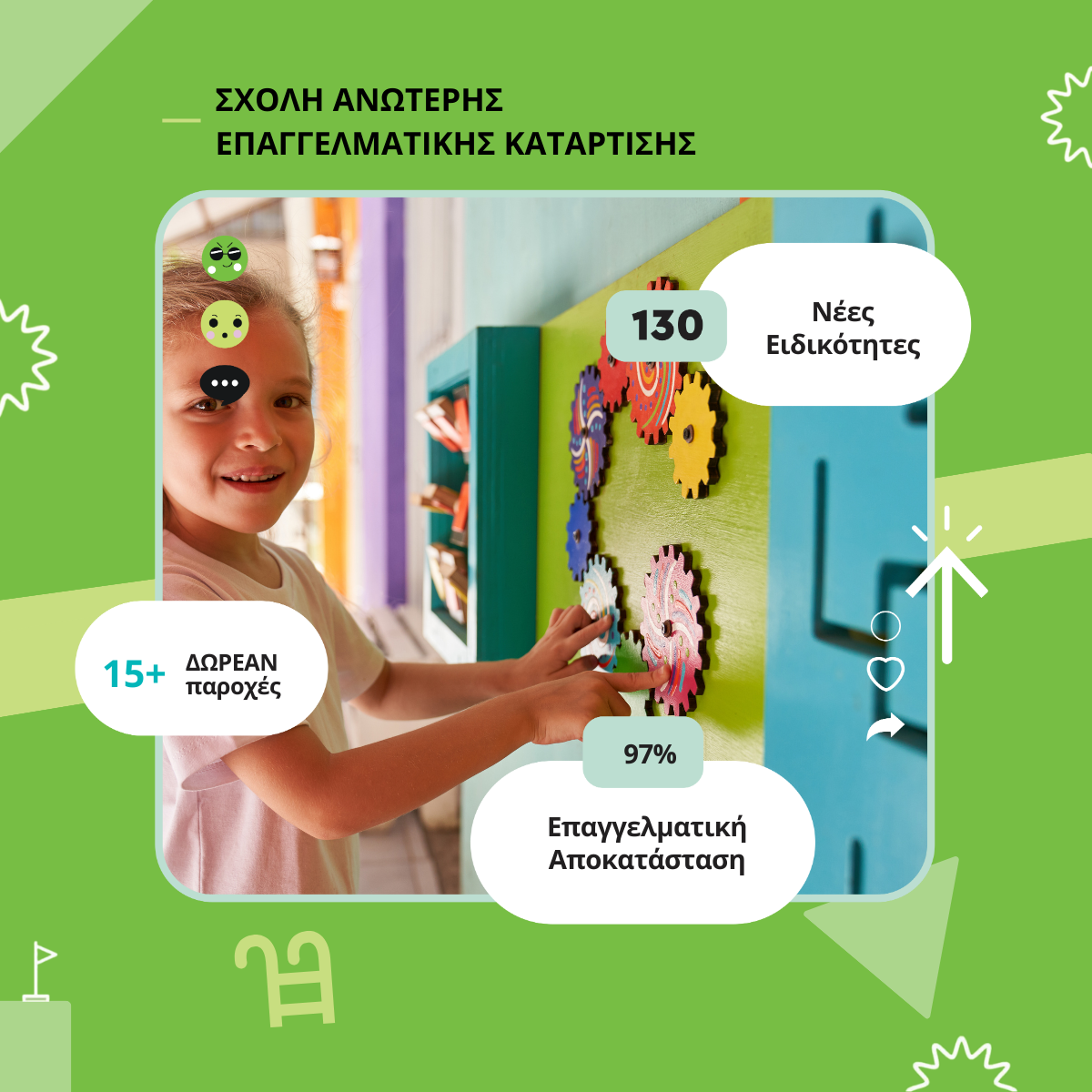 Σπούδασε Βοηθός Εργοθεραπείας στη ΣΑΕΚ ALTO