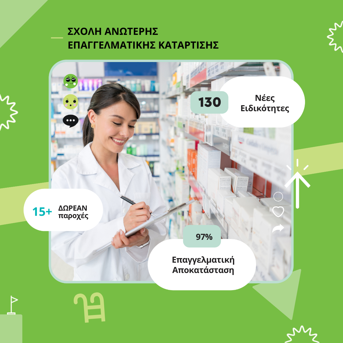 Σπούδασε Βοηθός Φαρμακείου | Τεχνικός Φαρμάκων στη ΣΑΕΚ ALTO